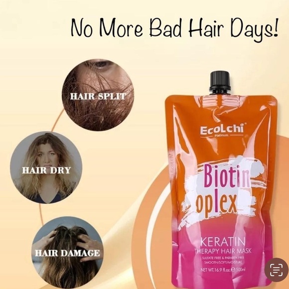 Halogen | Hair | Ecolchi Biotin Oplex Keratin Hair Mask | Poshmark